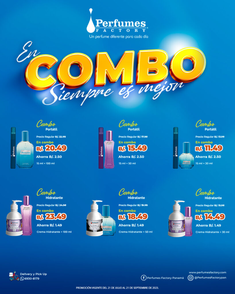 Combos y Promociones – Perfumes Factory Panama
